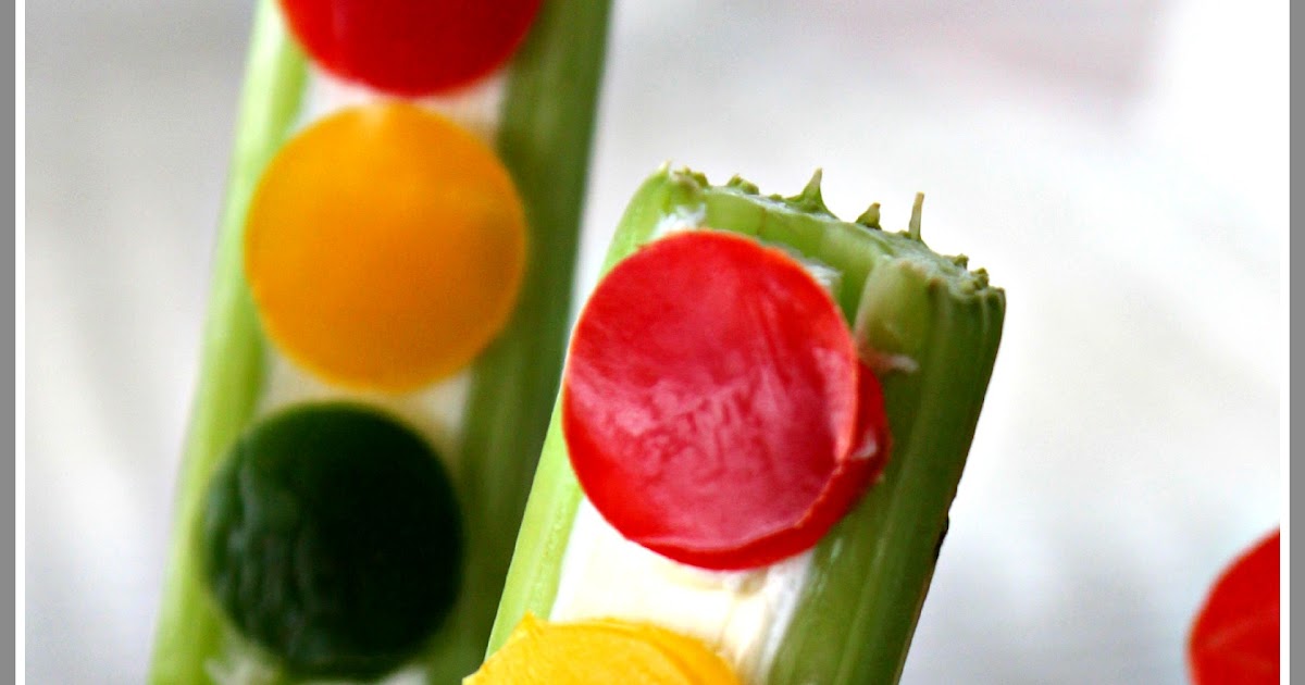 21 Rosemary Lane: Healthy "Traffic Light" Veggie Snack