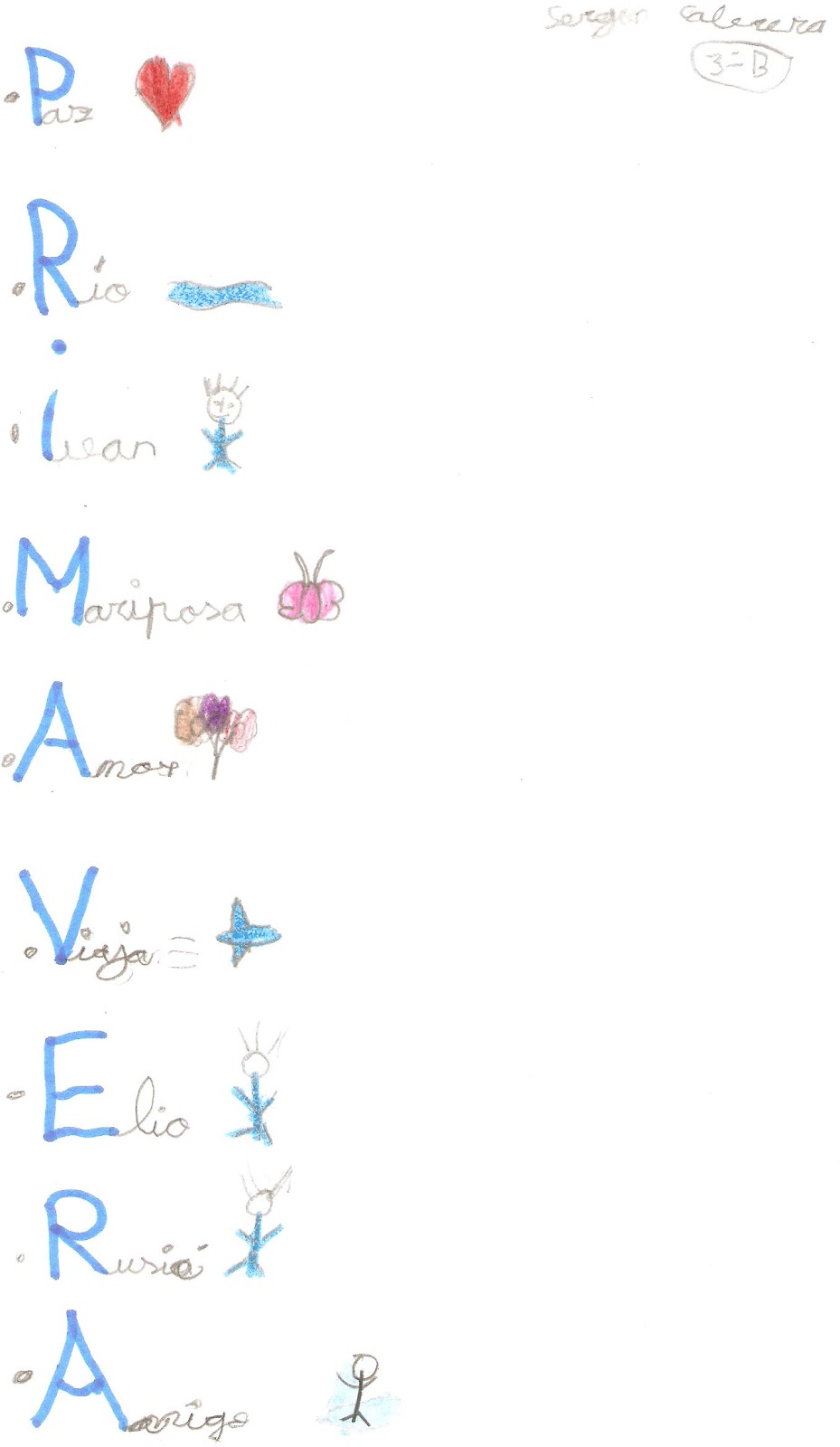 ACRÓSTICOS SOBRE LA PRIMAVERA | EL POETA MERLÍN