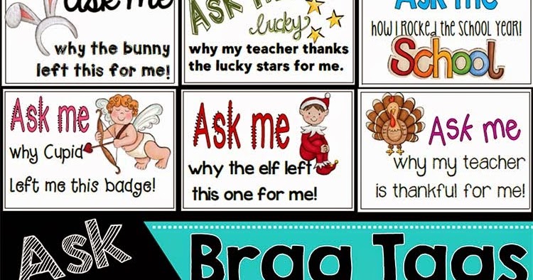 "Ask Me" Brag Tags: Holiday Edition
