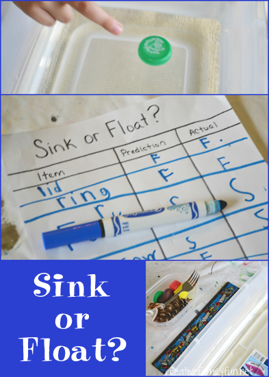 Sink or Float? - Creative Family Fun