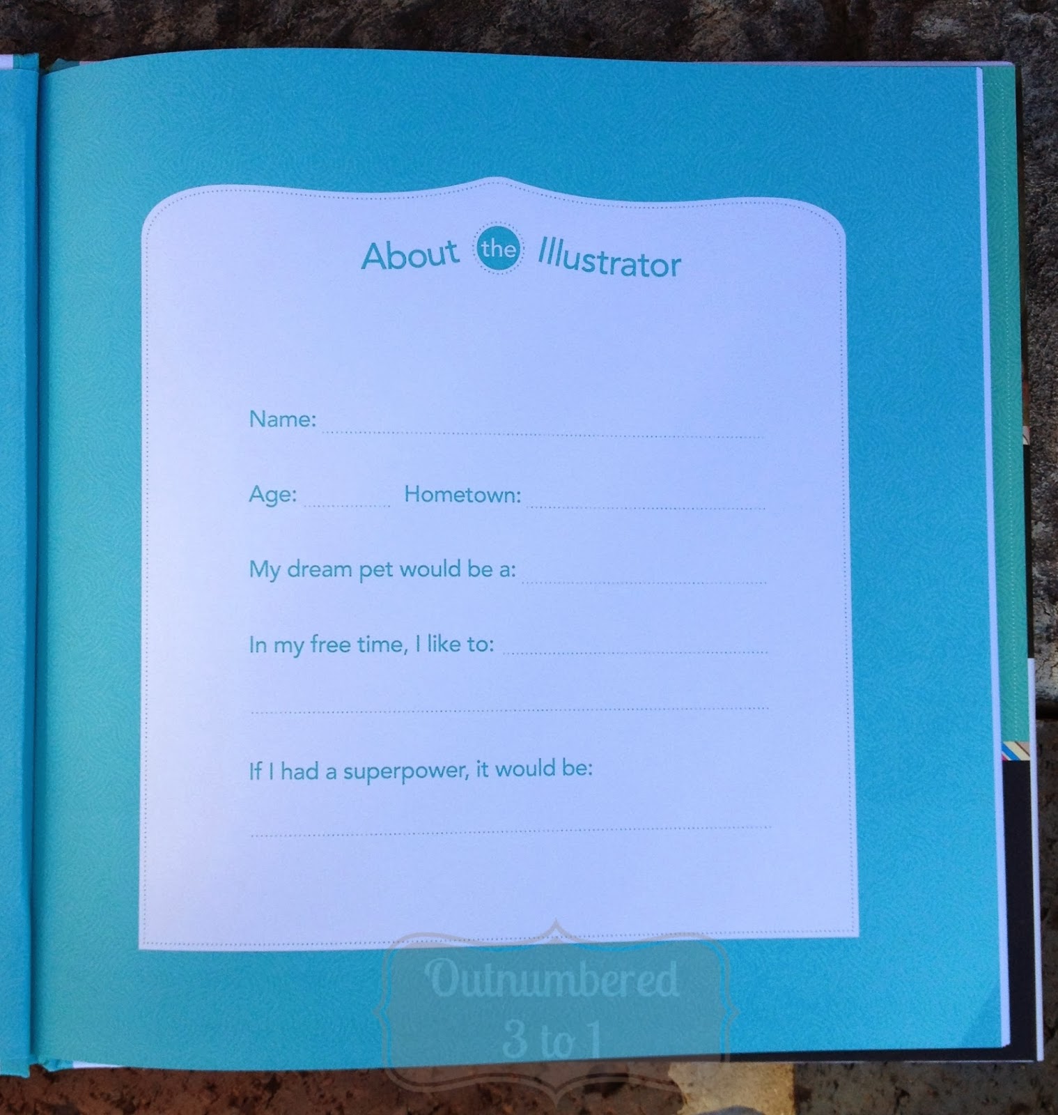 Illustrate your own Story by Compendium - Outnumbered 3 to 1