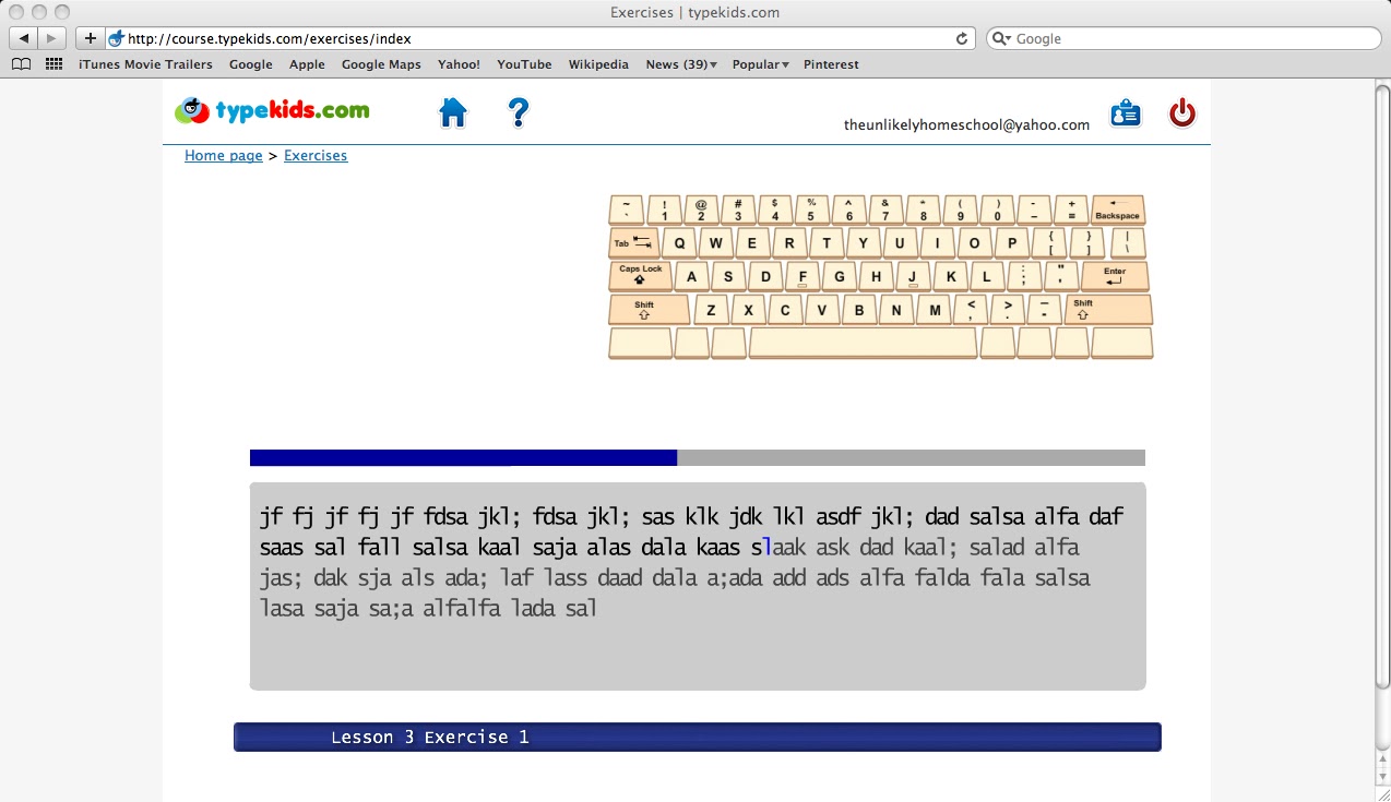 The Unlikely Homeschool: Touch Typing For Kids The Unlikely Homeschool: Touch Typing For Kids