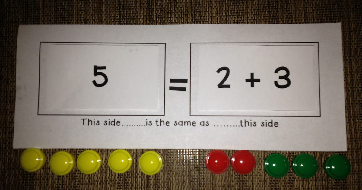 Classroom Freebies: Understanding the Equal Sign Classroom Freebies: Understanding the Equal Sign