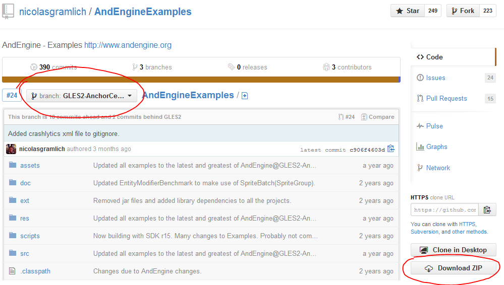 AndEngine Tutorial - Extensions and Examples | Kulíš Android