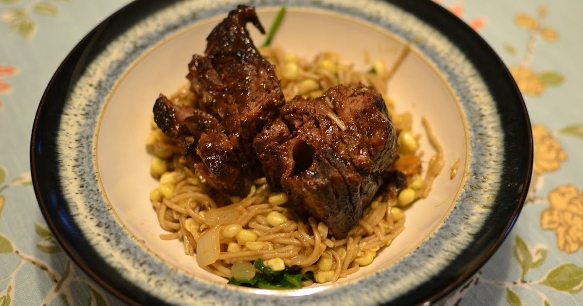 the eibls: Asian style beef short ribs with soba noodles