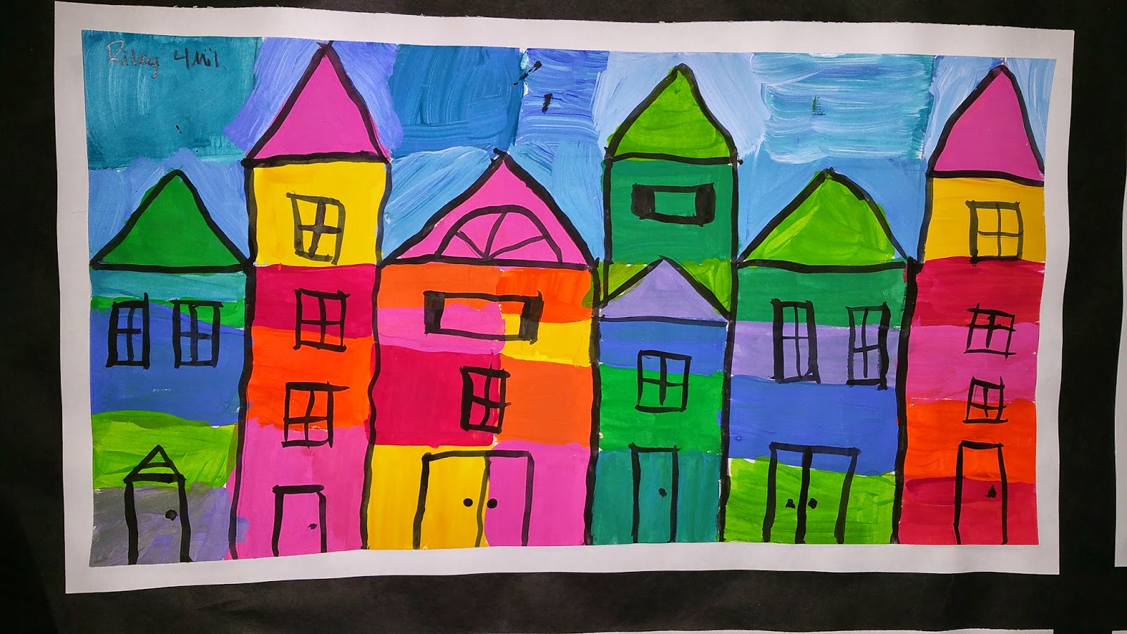 Paintbrush Rocket: 4th Grade - Ton Schulten Cityscapes