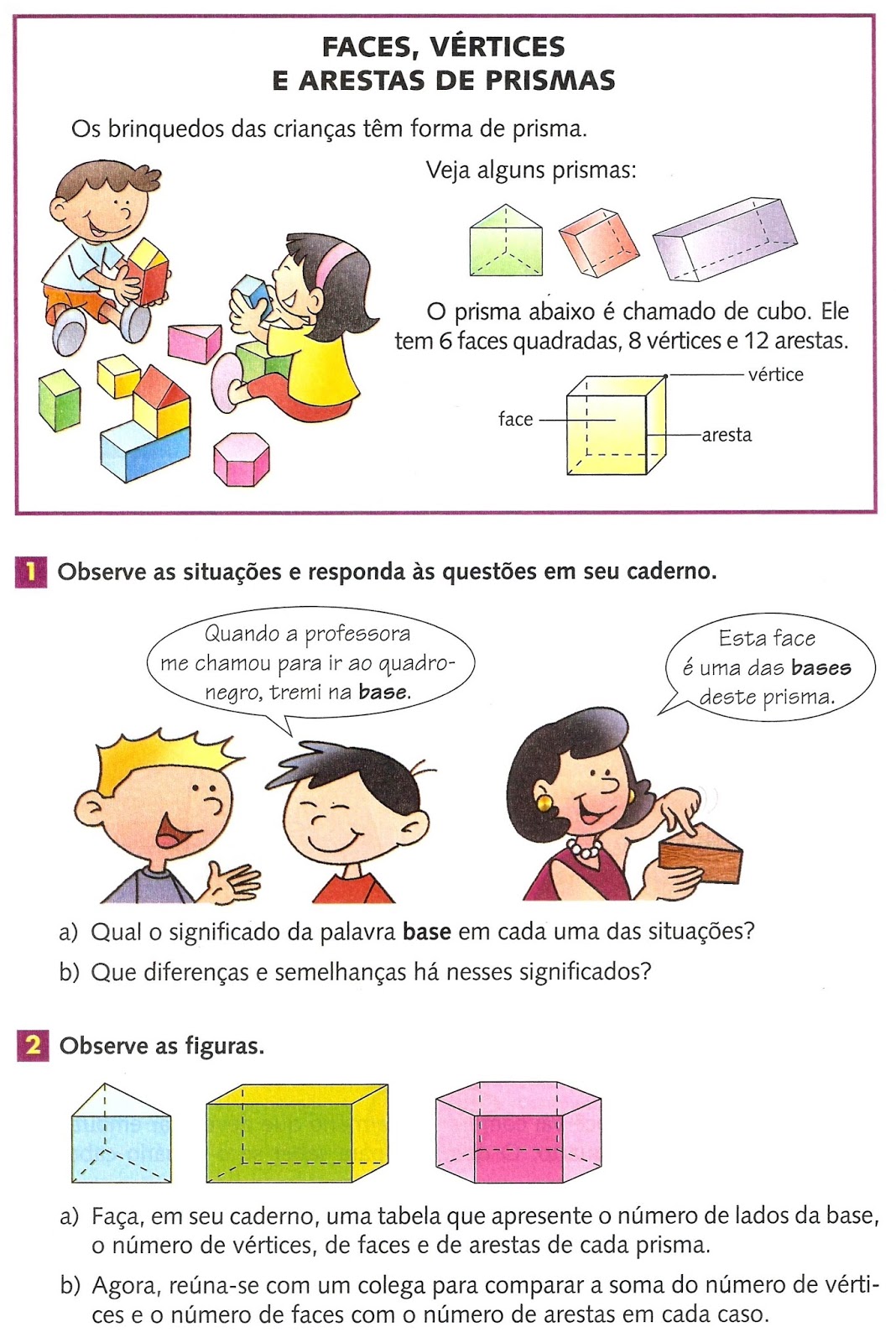 O Mundo da Alfabetização: Geometria para o 4º ano O Mundo da Alfabetização: Geometria para o 4º ano