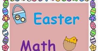 The Best of Teacher Entrepreneurs: Math Lessson - "Easter Math Common ...