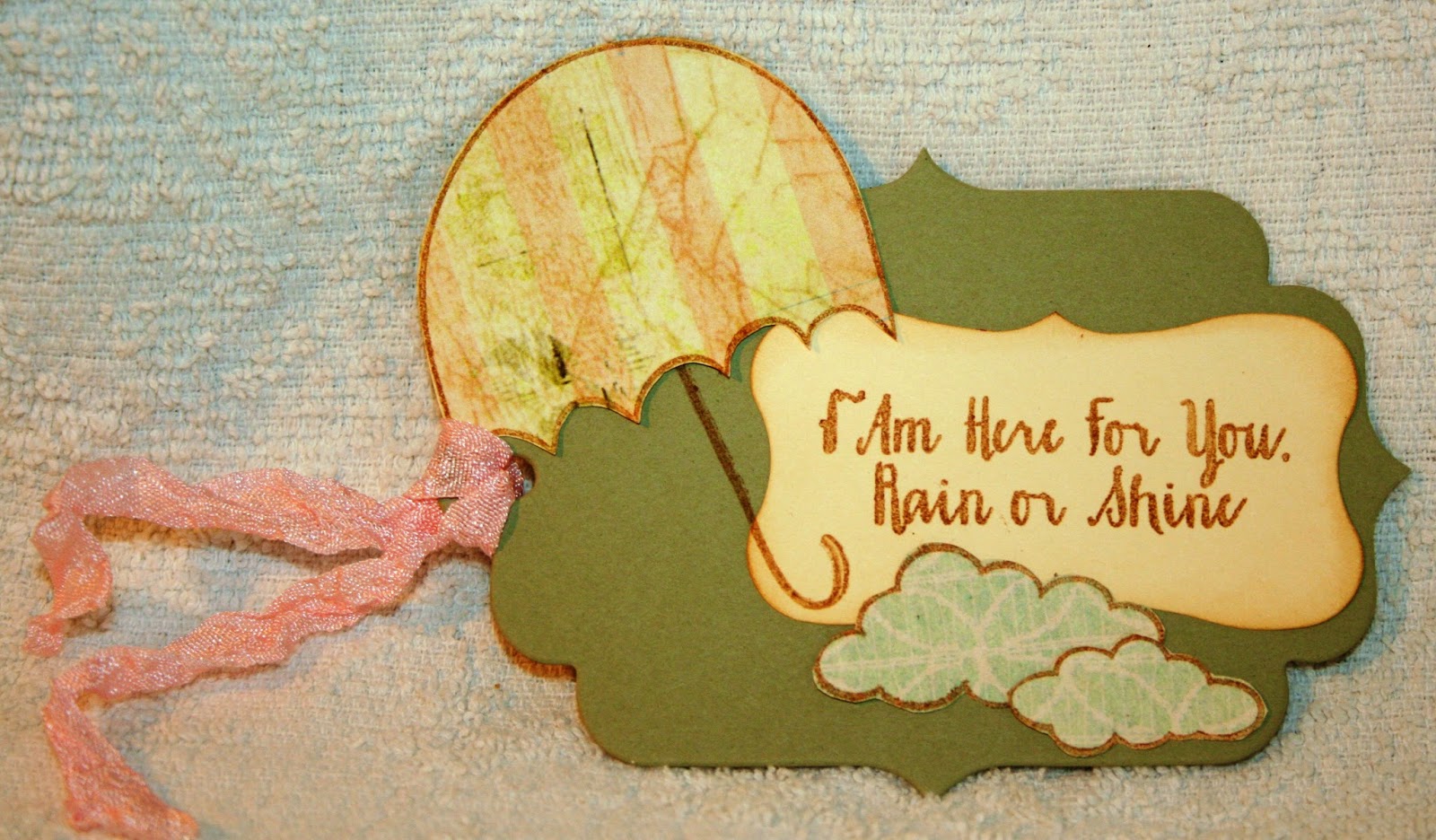 Rain or Shine/ Friendship Tag - Craftwell Blog