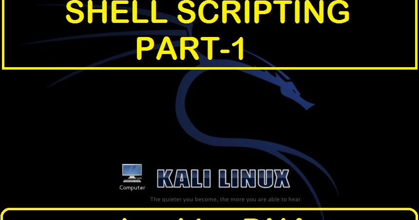 HackingDNA: Shell Scripting On Kali Linux HackingDNA: Shell Scripting On Kali Linux