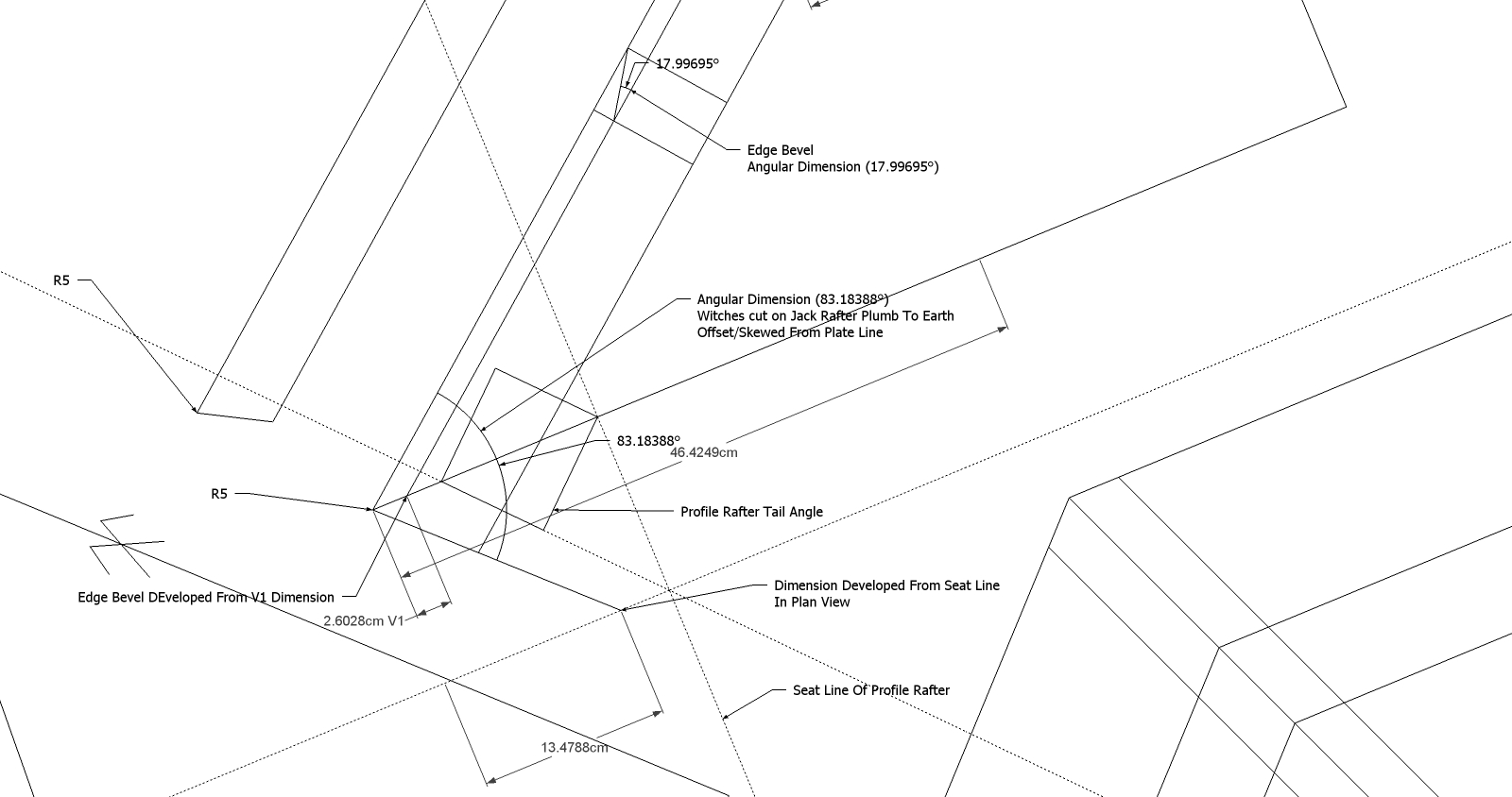 Roof Framing Geometry: Octagon Roof Framing Using Traditional Layout ... Roof Framing Geometry: Octagon Roof Framing Using Traditional Layout ...