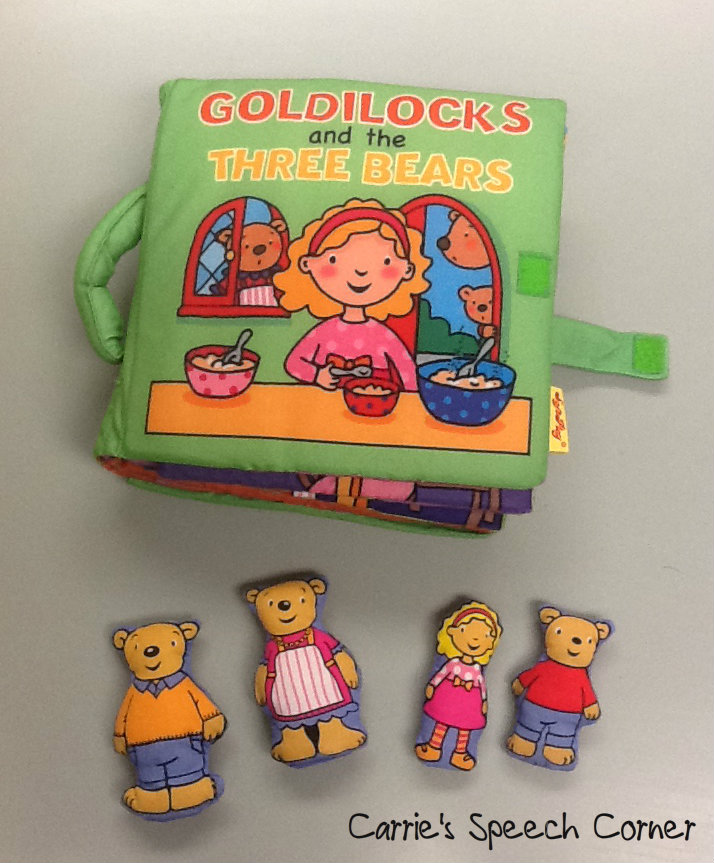 Carrie's Speech Corner: Book(s) of the Week: Goldilocks and the Three ...