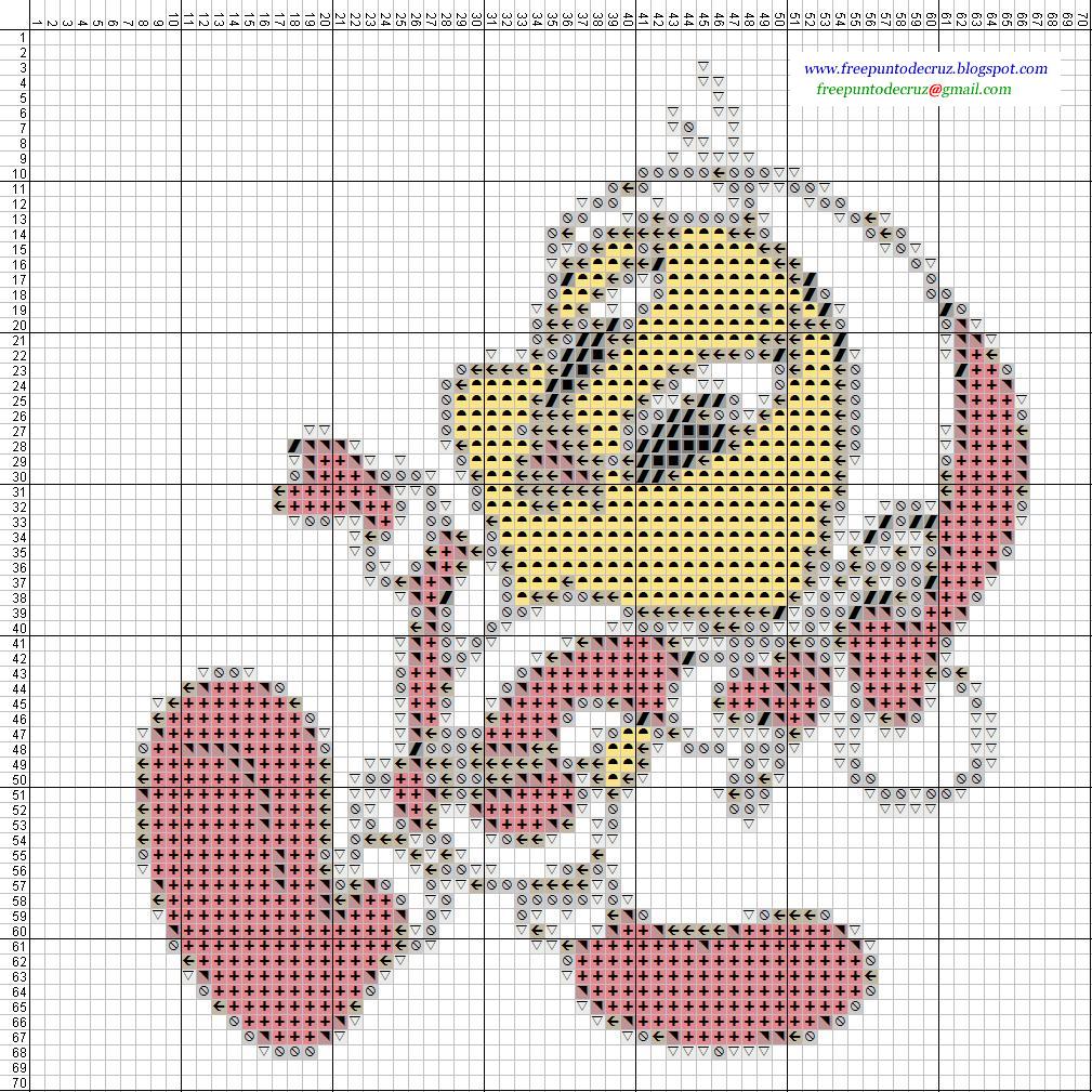 Dibujos de navidad en punto de cruz gratis - Imagui