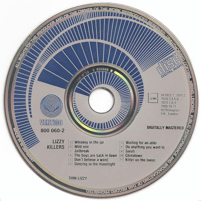 The First Pressing CD Collection: Thin Lizzy - Lizzy Killers