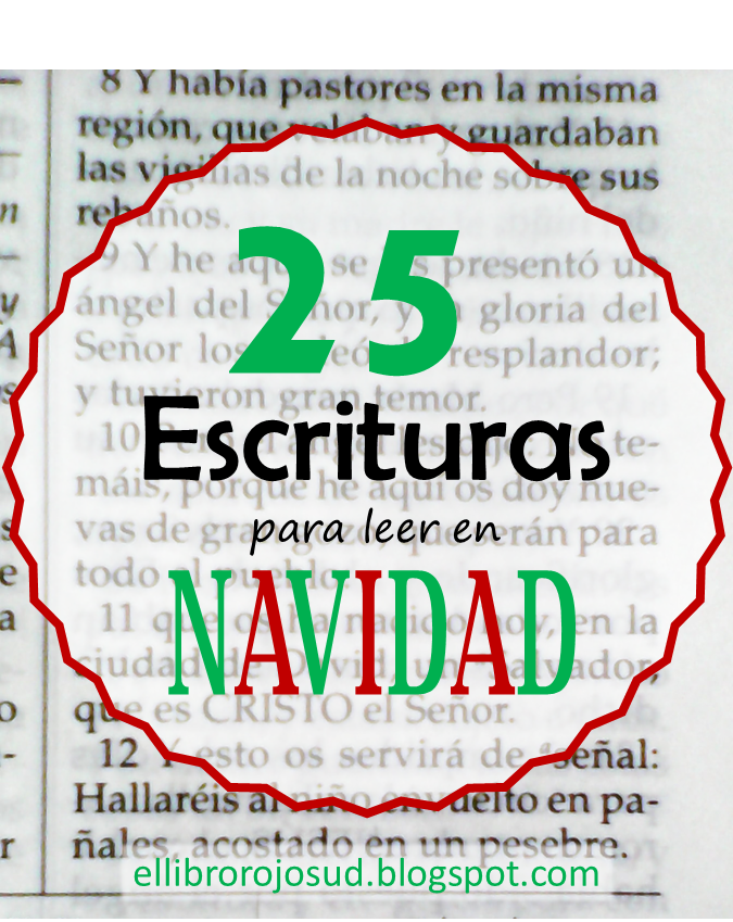 El Libro Rojo SUD: 25 Escrituras para leer en Navidad (incluye ...