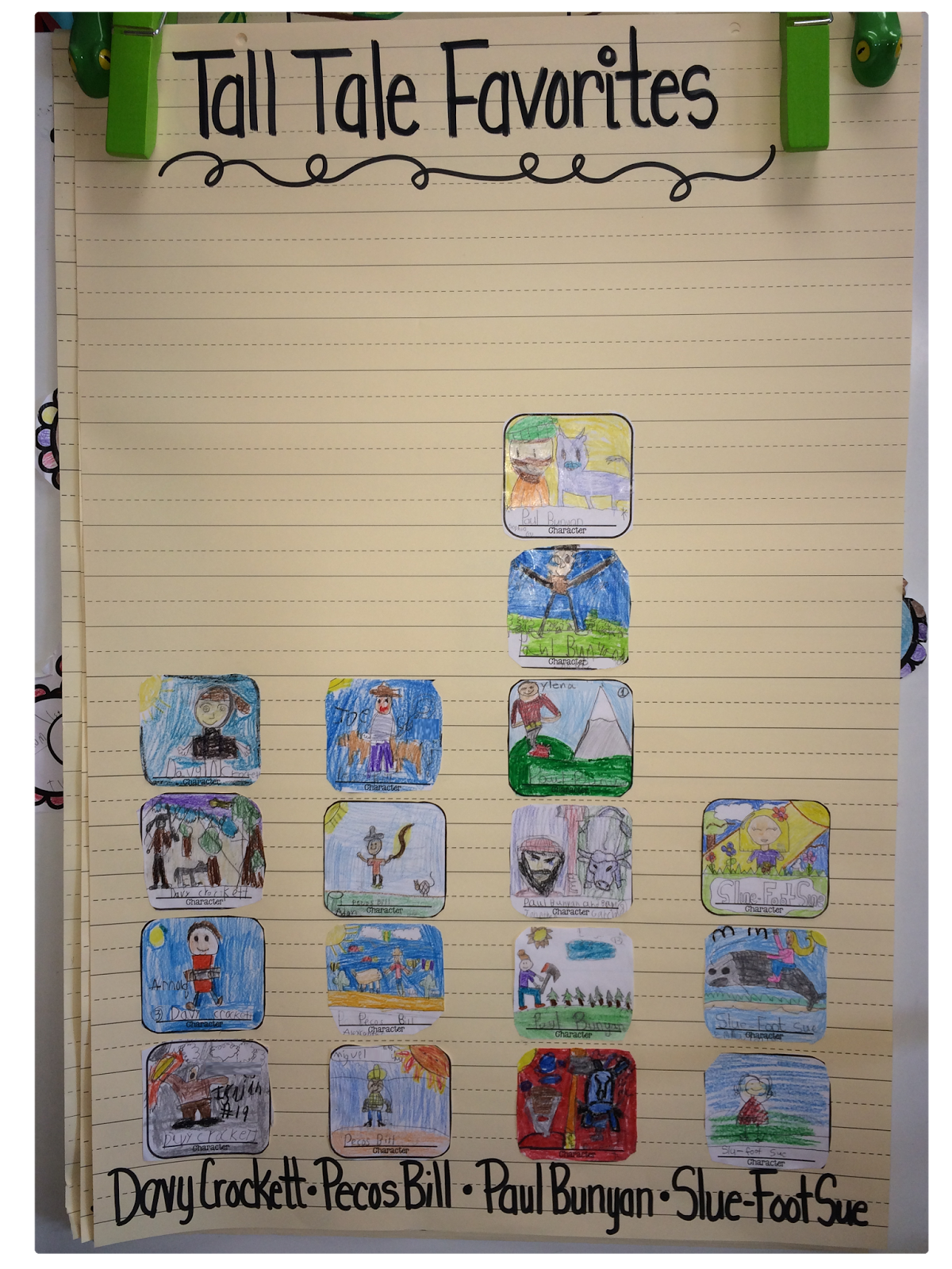 Totally Terrific in Texas: Tall Tale Freebies