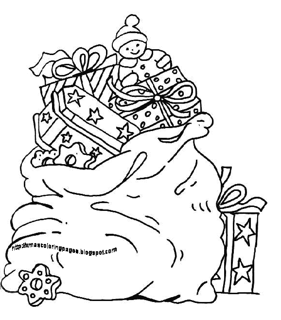 XMAS COLORING PAGES xmas-coloring-pages