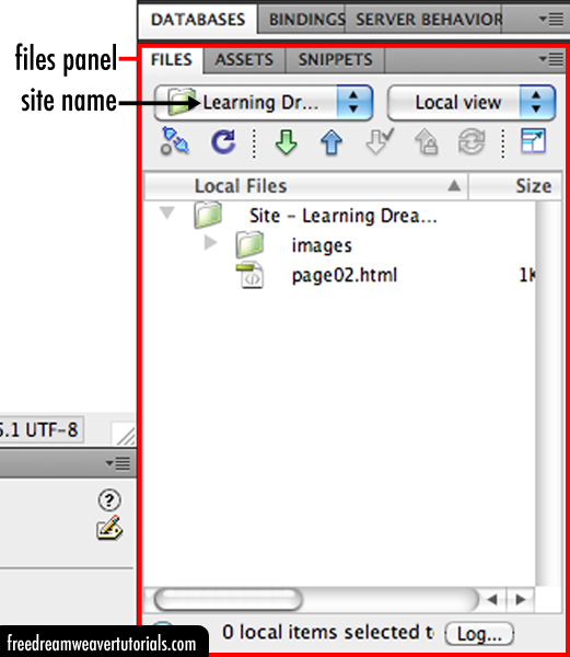 Free Dreamweaver Tutorials Free Dreamweaver Tutorials