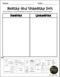 Healthy Habits Stations - Busy Me Plus Three