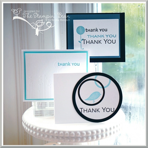The Stampin' Bean: Letterpress Thanks... The Stampin' Bean: Letterpress Thanks...