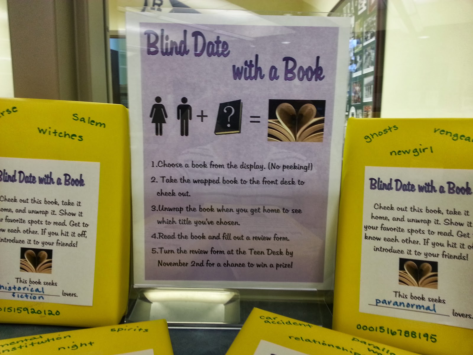 Literary Commentary: Have A Blind Date With A Book!
