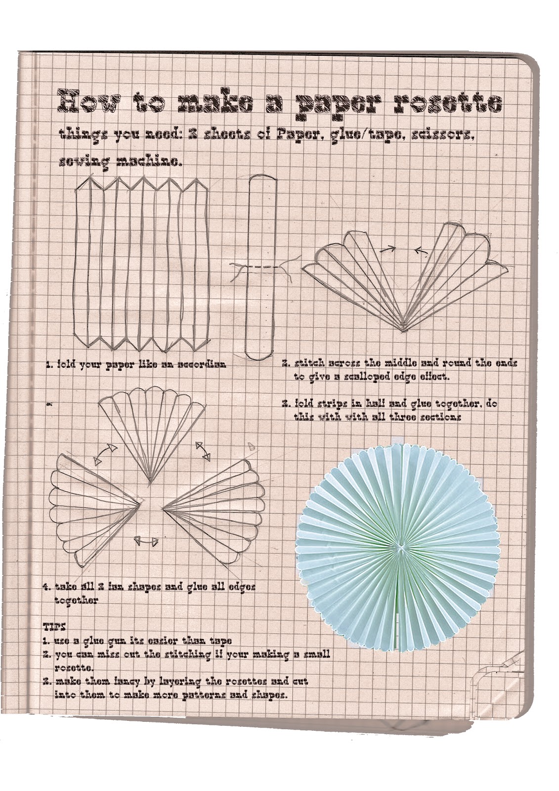Artist And The Making How To Make A Paper Rosette artist-and-the-making-how-to-make-a-paper-rosette