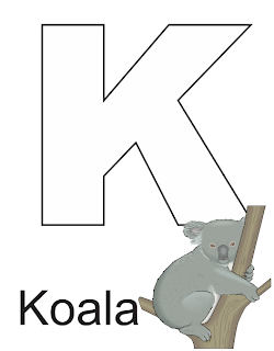 Christian y yo: Letras Abecedario en Español con Dibujos (K)