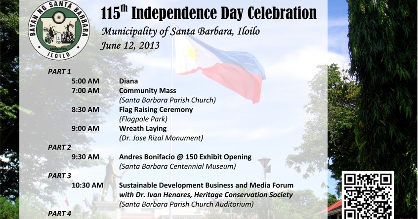 Discover. Experience. Enjoy STA. BARBARA, ILOILO: 115th Philippine ... Discover. Experience. Enjoy STA. BARBARA, ILOILO: 115th Philippine ...