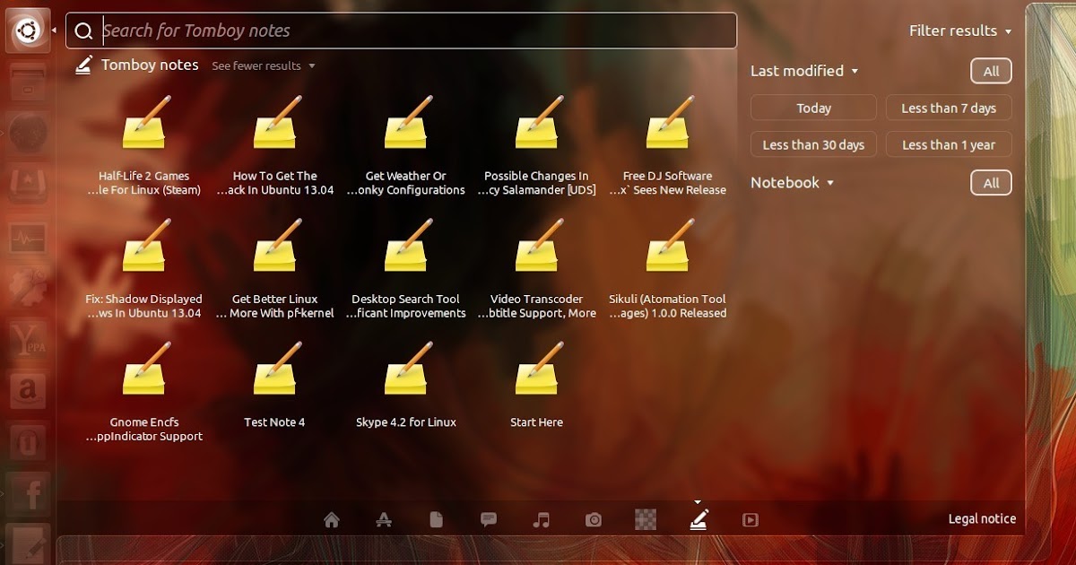 Unity Tomboy Lens Available For Ubuntu 13.04, Supports Dash Previews ~ Web Upd8: Ubuntu / Linux blog