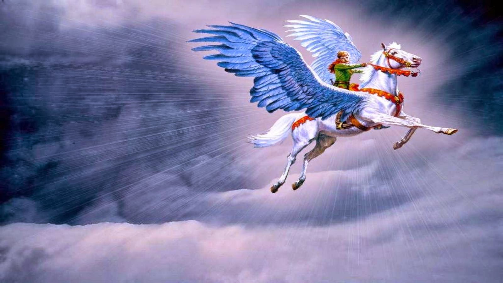 violetas: PEGASO. EL CABALLO ALADO - mitología griega