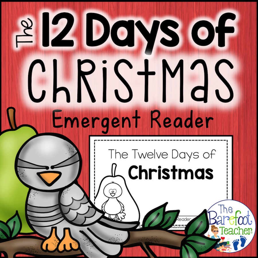The 12 Days of Christmas Flip Book & Emergent Reader Activities | The ...