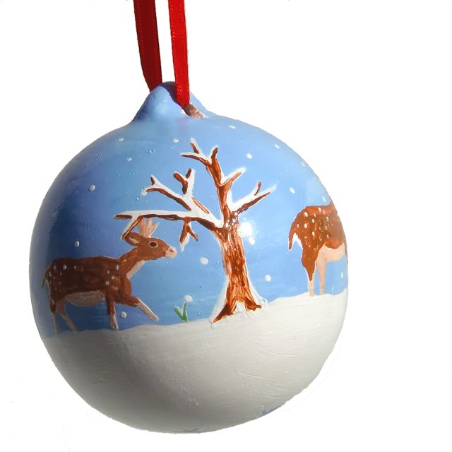 Free Spirit Designs Hand Painted Christmas Baubles For Handmade Monday free-spirit-designs-hand-painted-christmas-baubles-for-handmade-monday