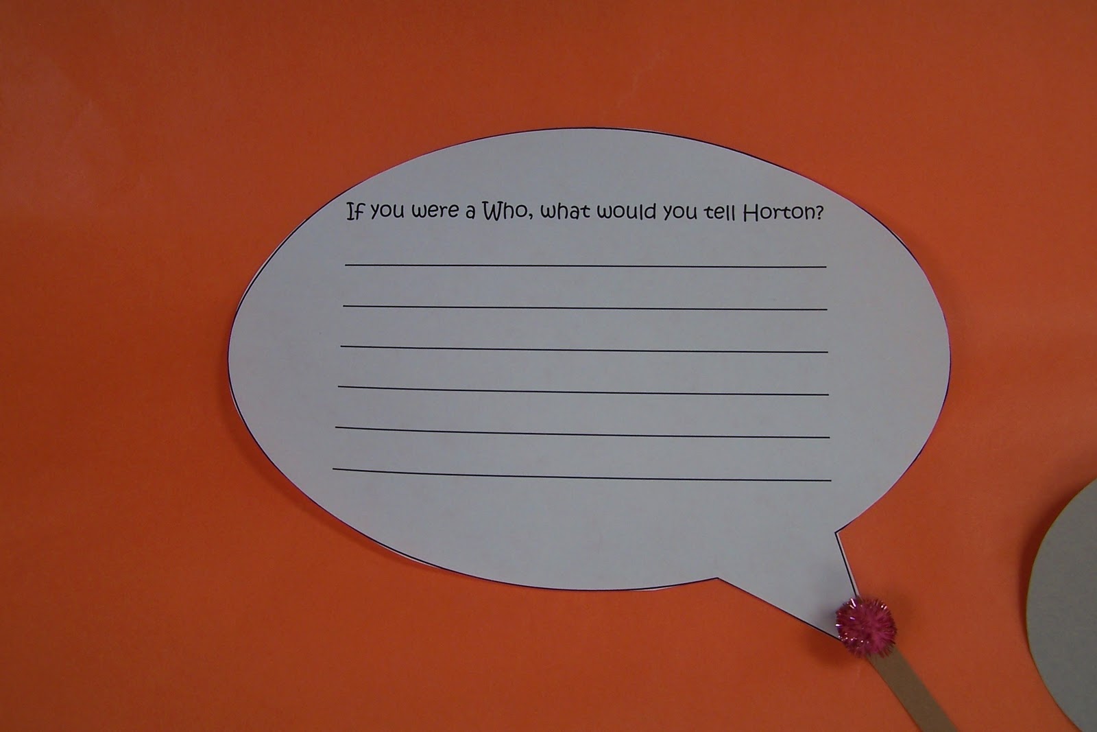 Horton Hears A Who Activities