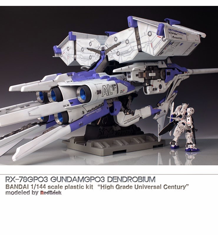 GUNDAM GUY: HGUC 1/144 RX-78GP03 Gundam GP03 Dendrobium - Customized Build