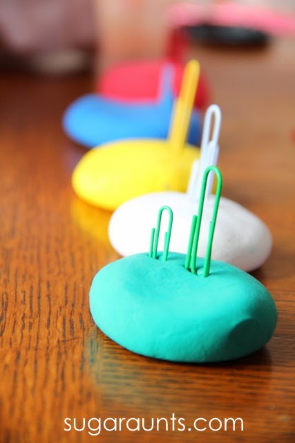 Play Dough Color Match Learning Activity - The OT Toolbox