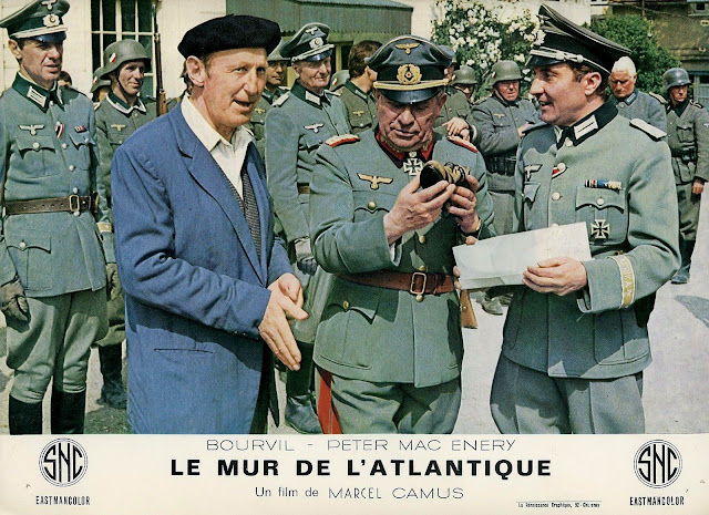 Affiches - Photos d'exploitation - Bandes annonces: Le mur de l'Atlantique (1970) Marcel Camus ...