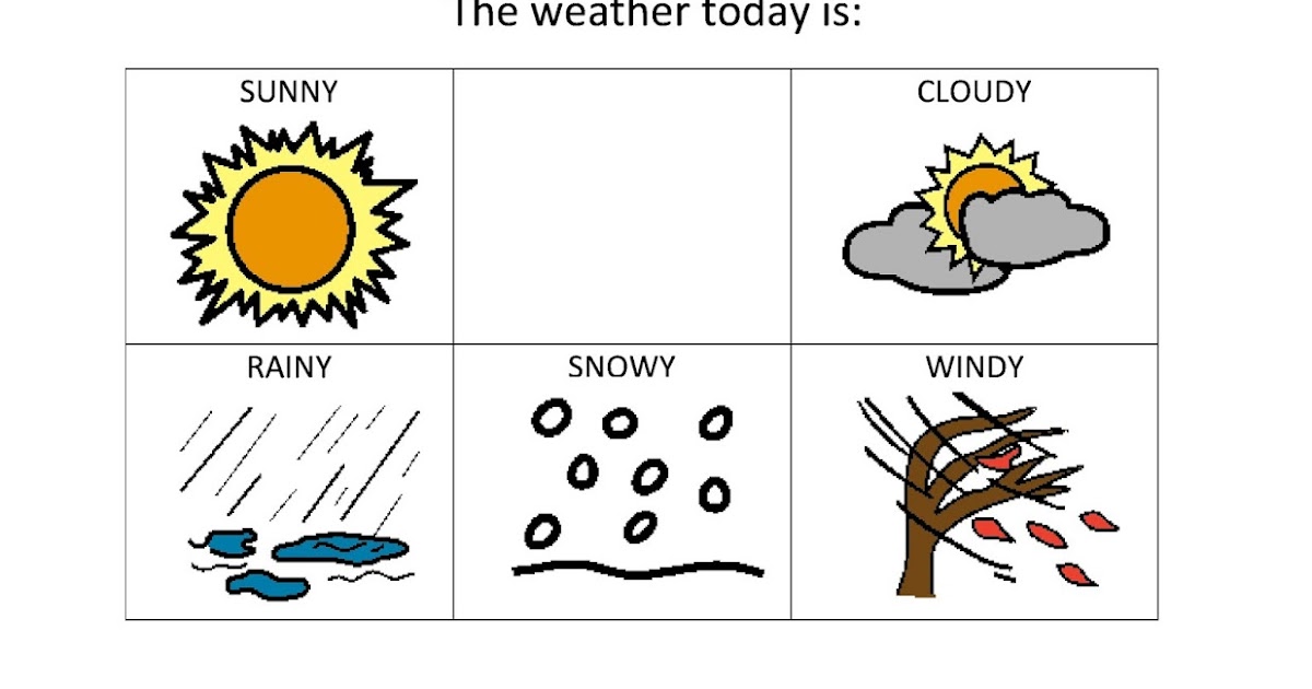 Teach Early Autism: Weather and Seasons Printable!