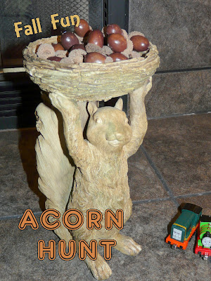 Fall Fun ~ An Acorn Hunt - Celebrate Every Day With Me
