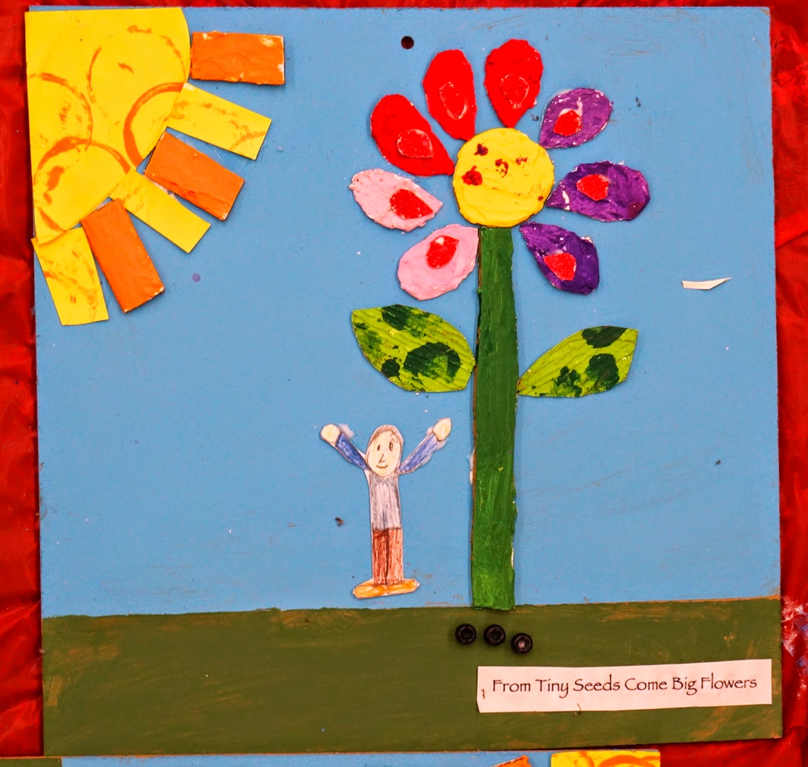 that artist woman: The Tiny Seed and Student Work