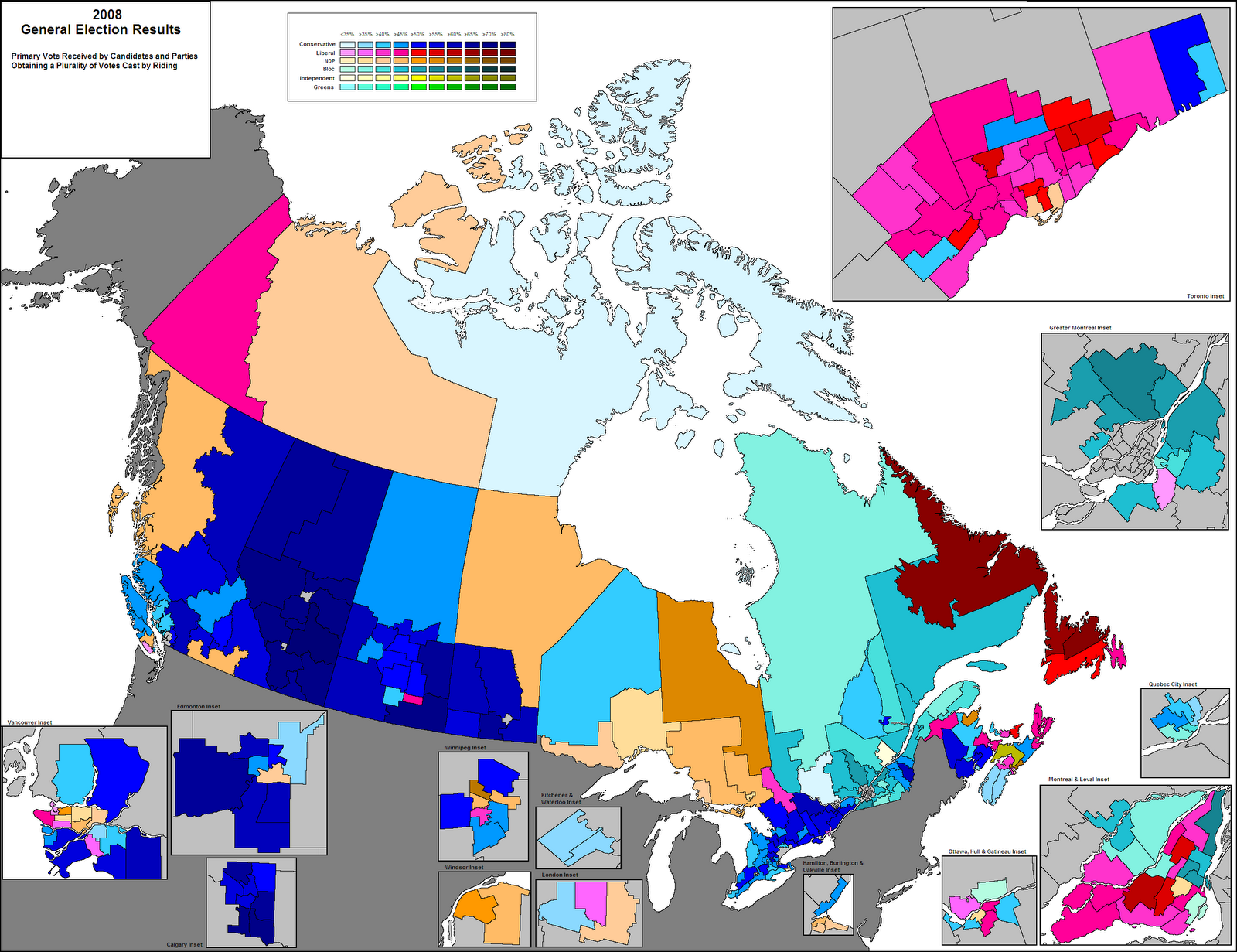 Canadian Election Atlas: Federal election maps (2004-2011) Canadian Election Atlas: Federal election maps (2004-2011)