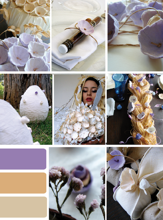 Eco wedding design : Palette Colori: il matrimonio eco in Viola, Lilla ... Eco wedding design : Palette Colori: il matrimonio eco in Viola, Lilla ...
