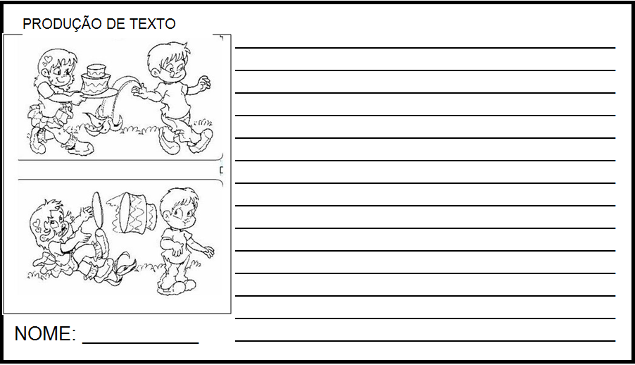 Educar X: Atividades para produção de texto 4° ano Educar X: Atividades para produção de texto 4° ano