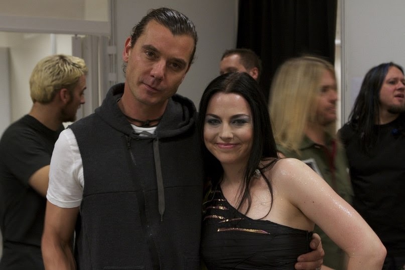 Bush-Gavin Rossdale 2012: Photo from twitter: Gavin and Amy Lee (from ... Bush-Gavin Rossdale 2012: Photo from twitter: Gavin and Amy Lee (from ...