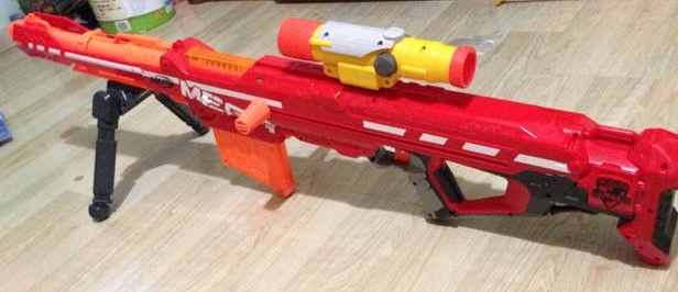 Mega centurion nerf gun - springseka