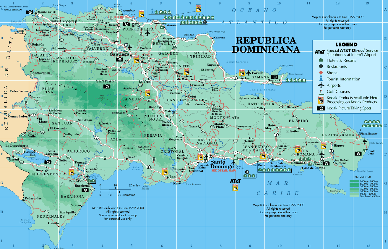 MAPAS DE: República Dominicana