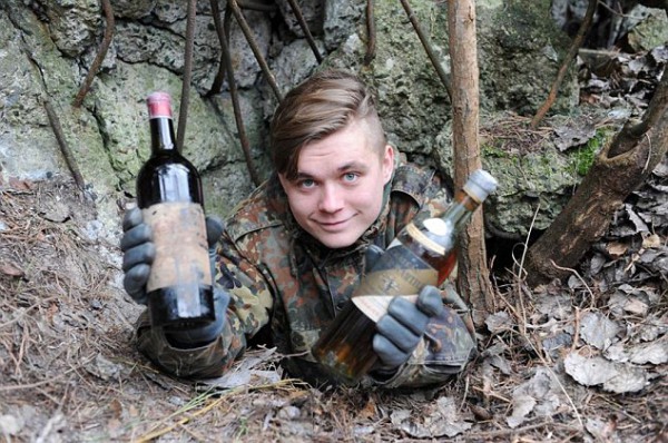 World Of Technology: Polish treasure hunters unearth wine hidden in ... World Of Technology: Polish treasure hunters unearth wine hidden in ...
