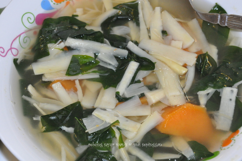 Mai Sepinggan: REBUNG MADU SAYUR MANIS UBI KELEDEK Mai Sepinggan: REBUNG MADU SAYUR MANIS UBI KELEDEK