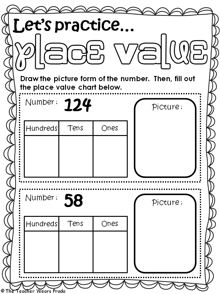 Place Value Student Booklet - Teaching with Nesli