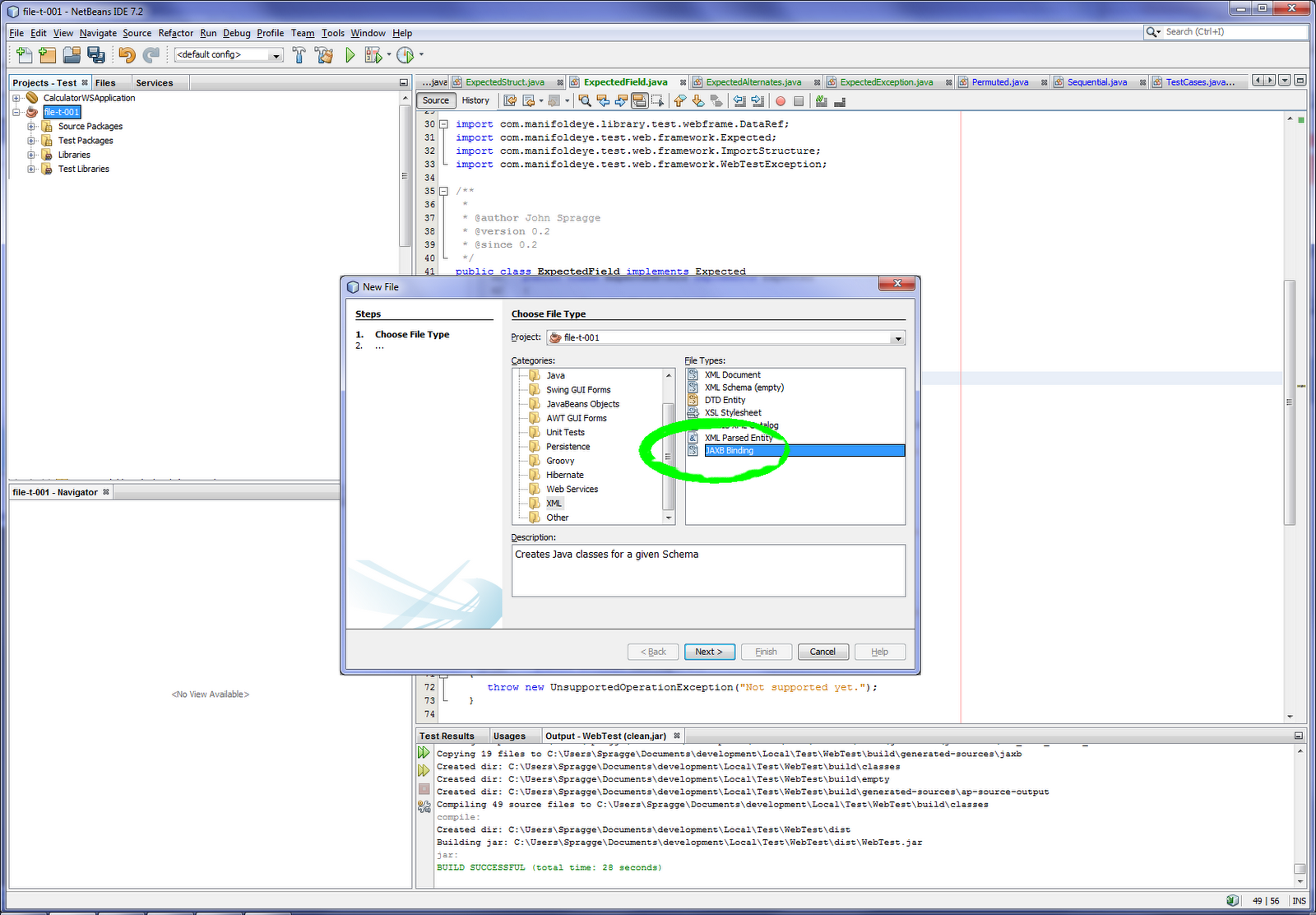 Coding Java And XML With JAX B Using JAXB With NetBeans The Hello coding-java-and-xml-with-jax-b-using-jaxb-with-netbeans-the-hello