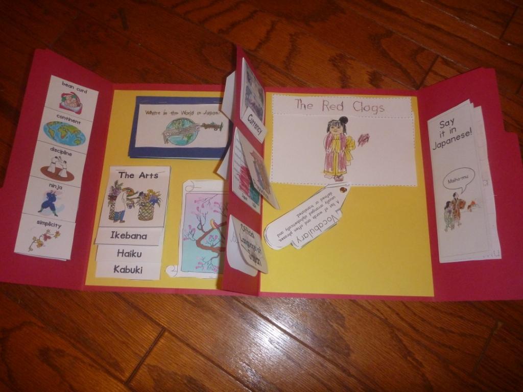 Savor The Days: Lapbook on Japan